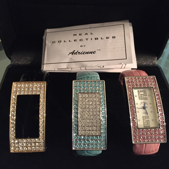 Adrienne | Accessories | Adrienne Real Collectibles Cuff Watch | Poshmark